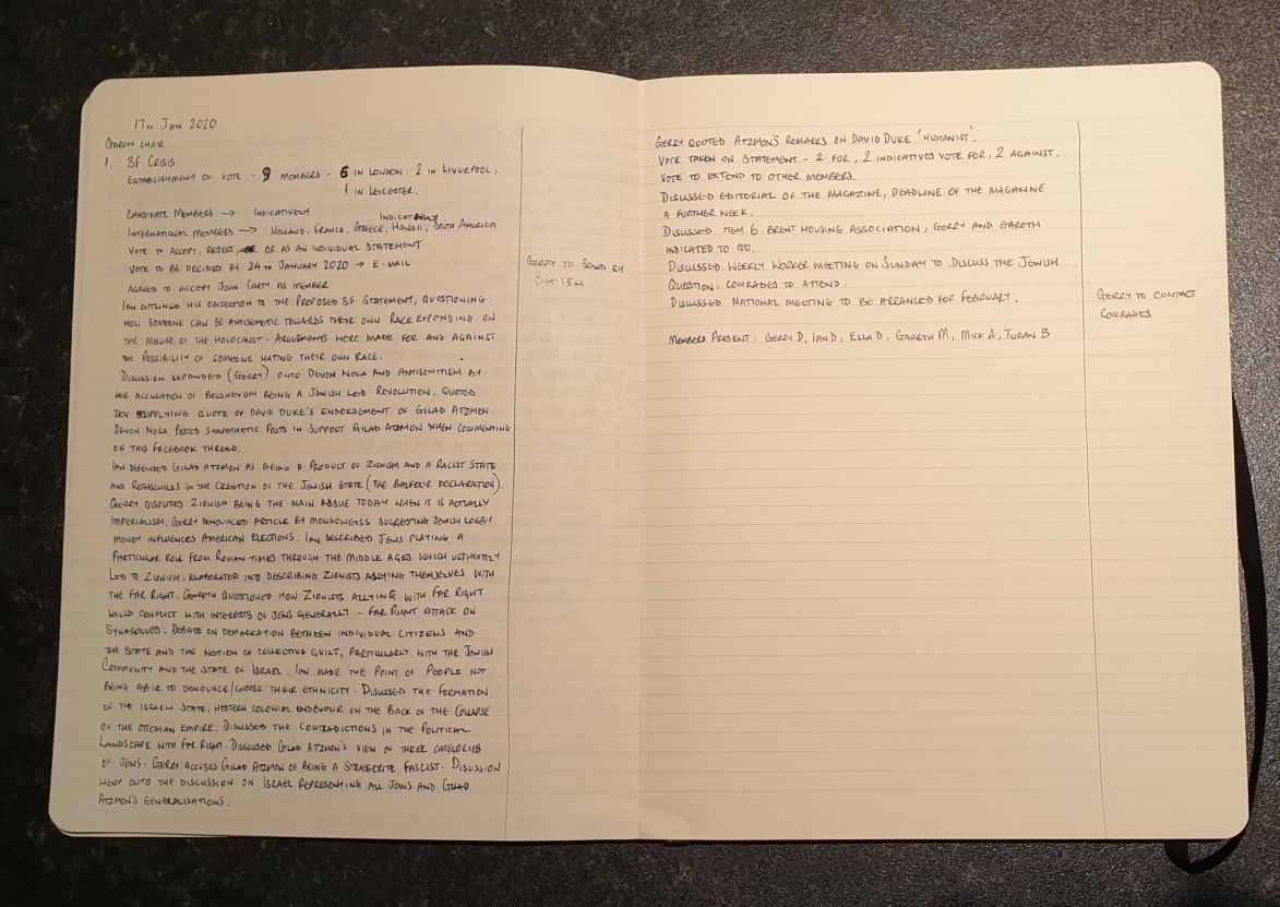 Socialist Fight statement on Gilad Atzmon, Devon Nola, Ian Greenhalgh ...